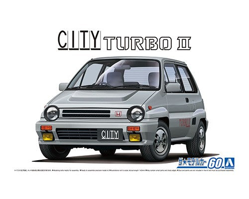 1/24 Honda AA CITY TURBO II 85– Hobbyco Imports