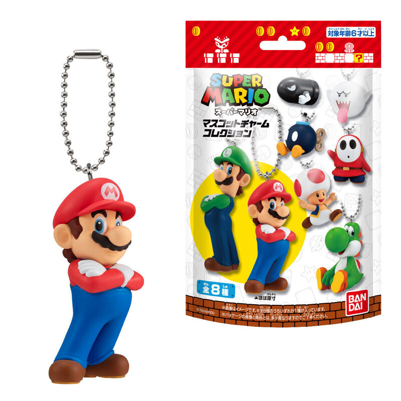 Super Mario Mascot Charm Collection without Gum– Hobbyco Imports