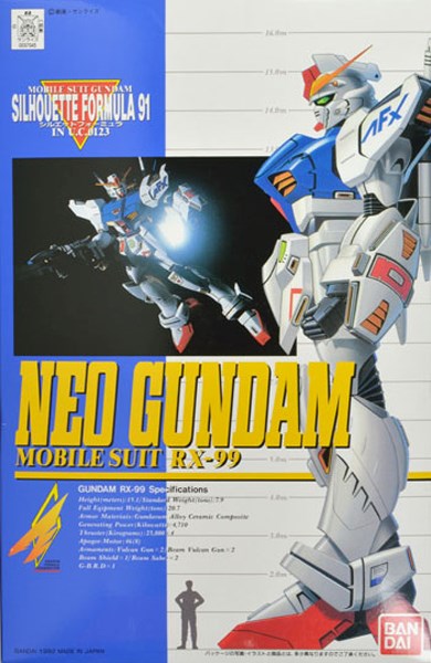 1/100 RX-99 Neo Gundam– Hobbyco Imports