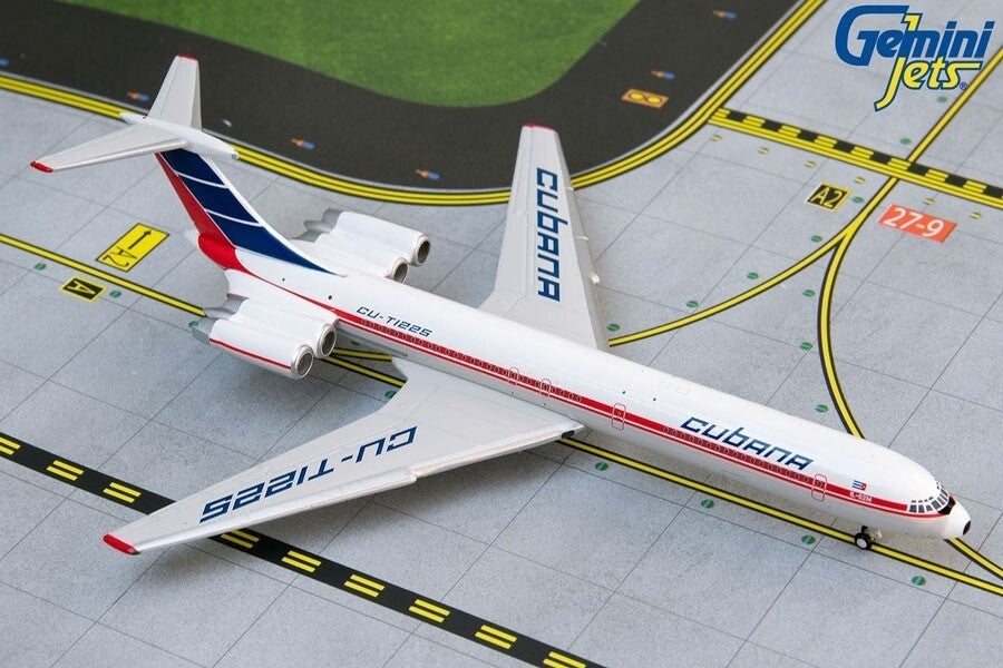 Cubana CU-T1225 1986 Livery IL-62M– Hobbyco Imports