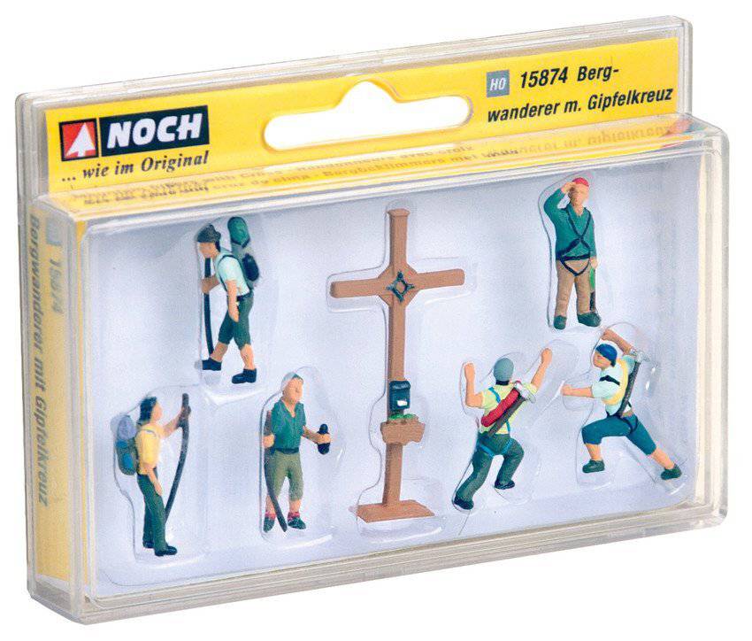 HO Mountain Hikers with Cross– Hobbyco Imports