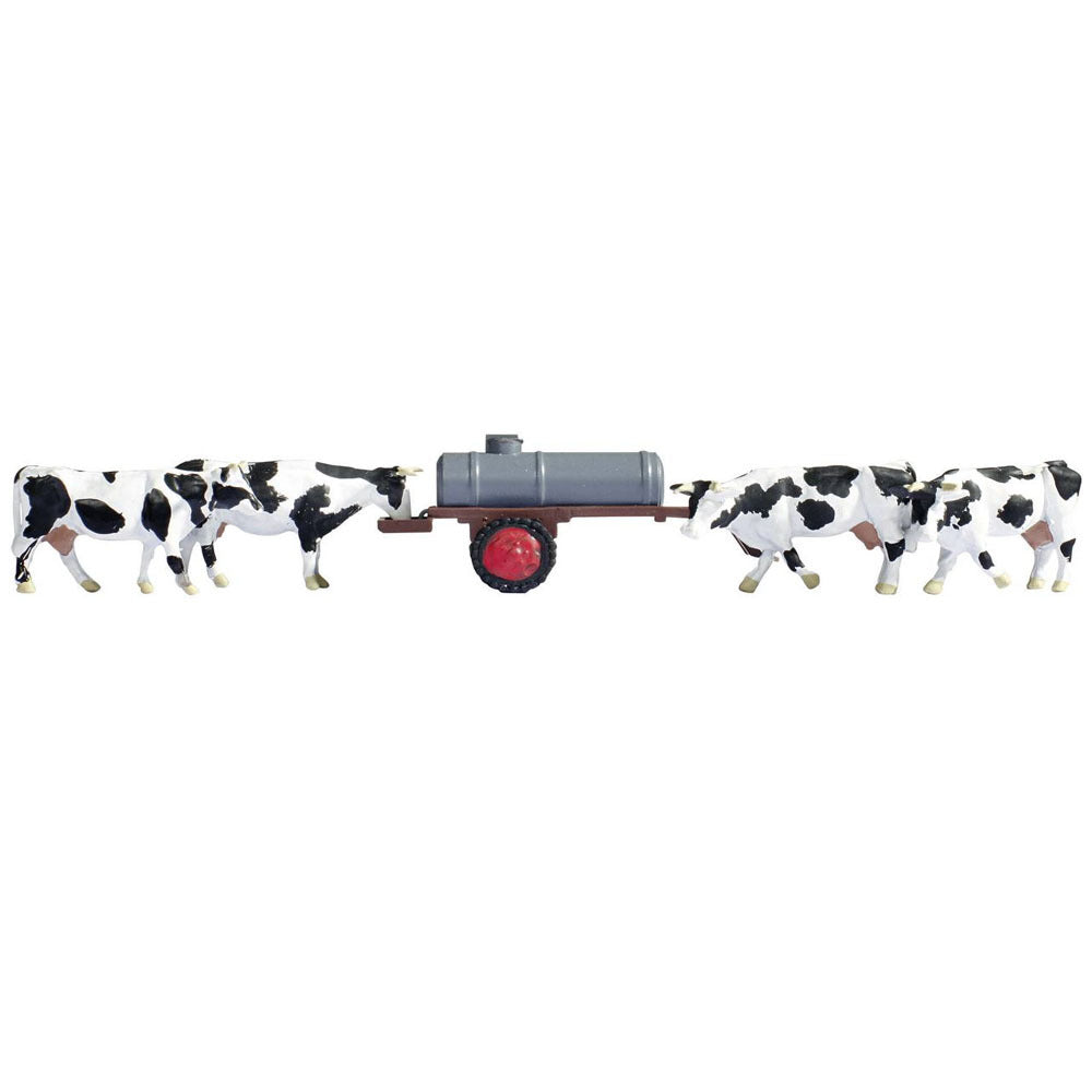 HO Cows At Water Trough Scene– Hobbyco Imports