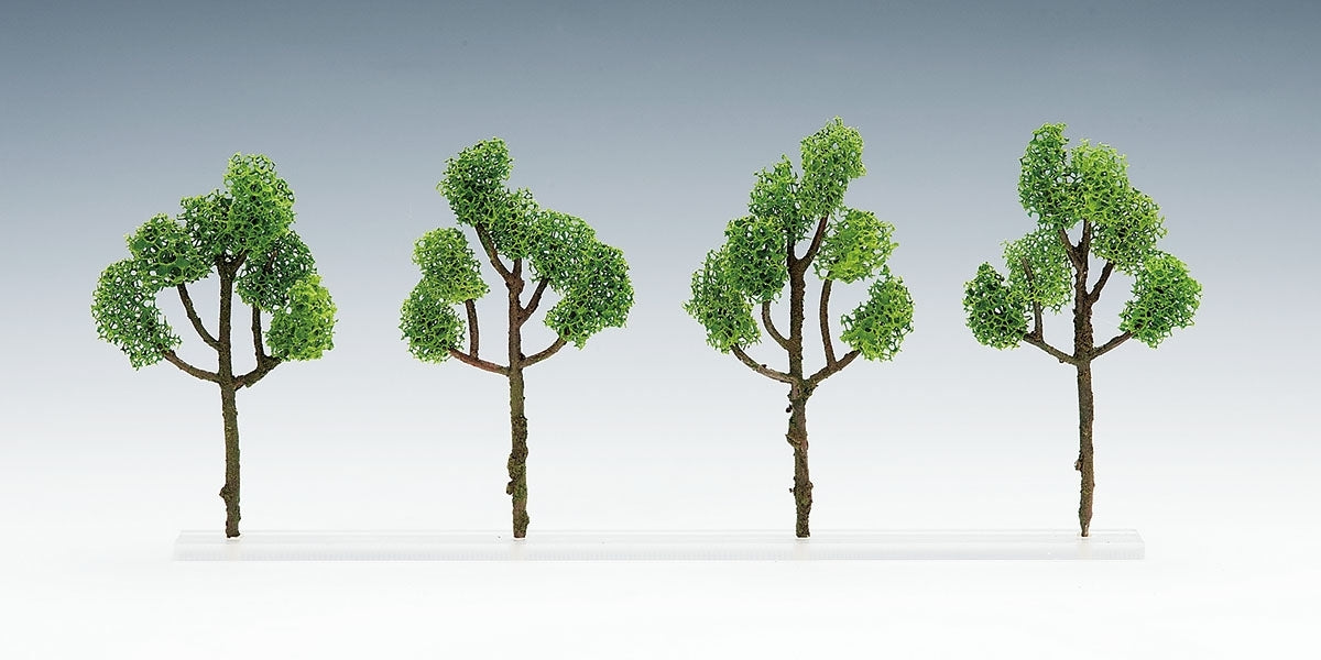 N Scale Evergreen Tree (Green/4pcs)– Hobbyco Imports