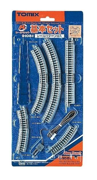 Tomix Mini Track Basic Set Rail Pattern MA– Hobbyco Imports