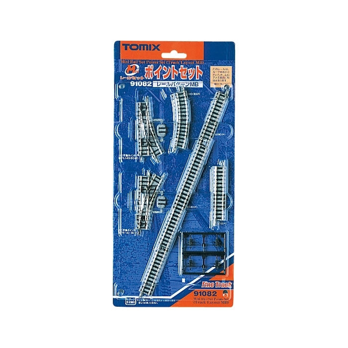 Tomix Mini Track Turnout Set– Hobbyco Imports